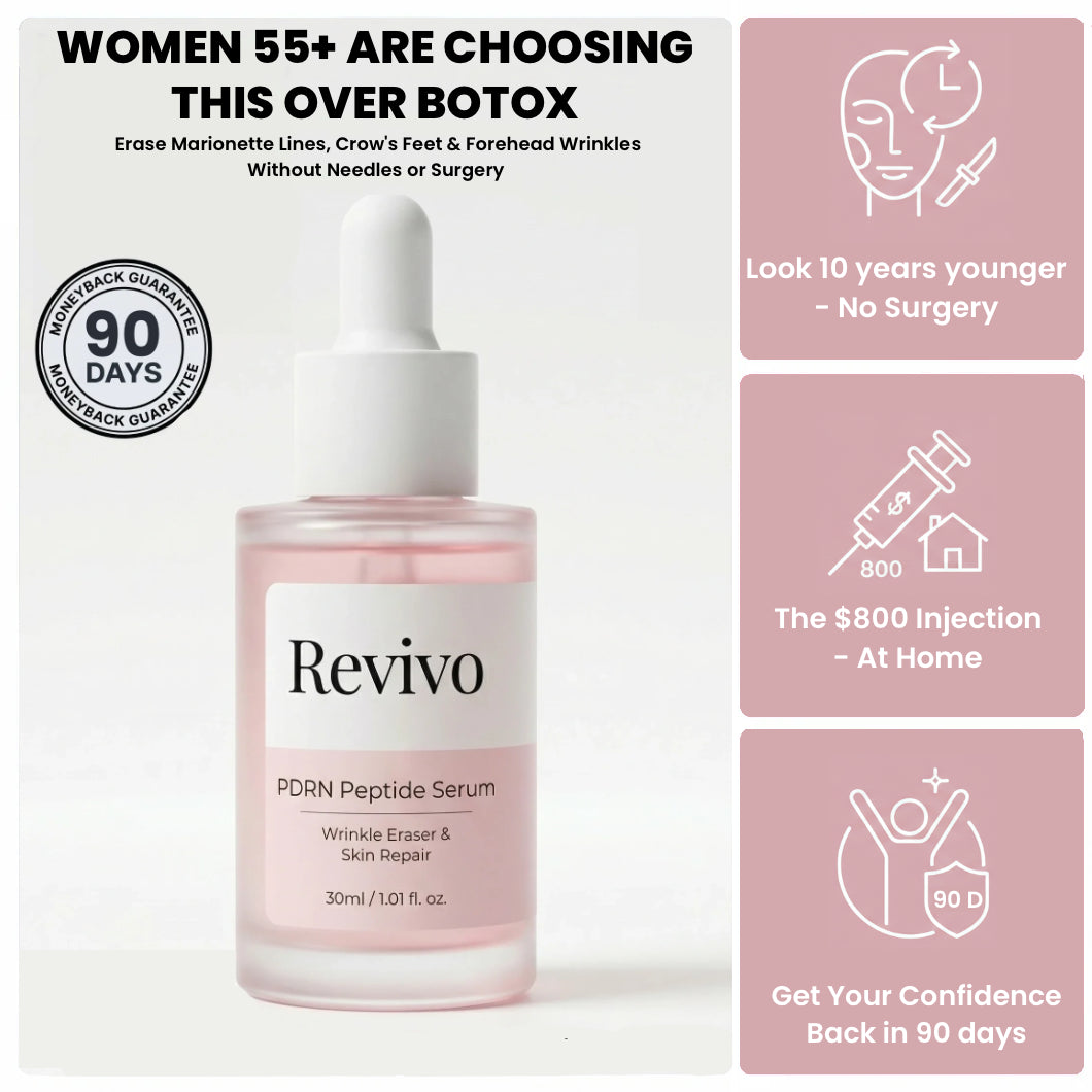 Revivo Wrinkle Eraser PDRN Peptide Serum – revivo cosmetics